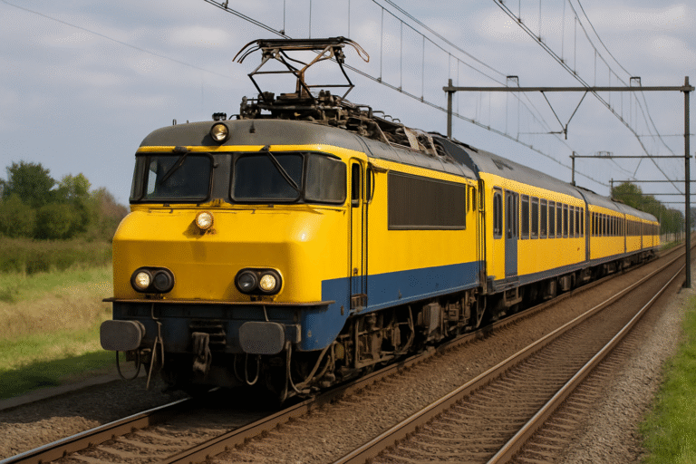 Wat is de voorste wagon van een trein en hoe werkt de locomotief als ...